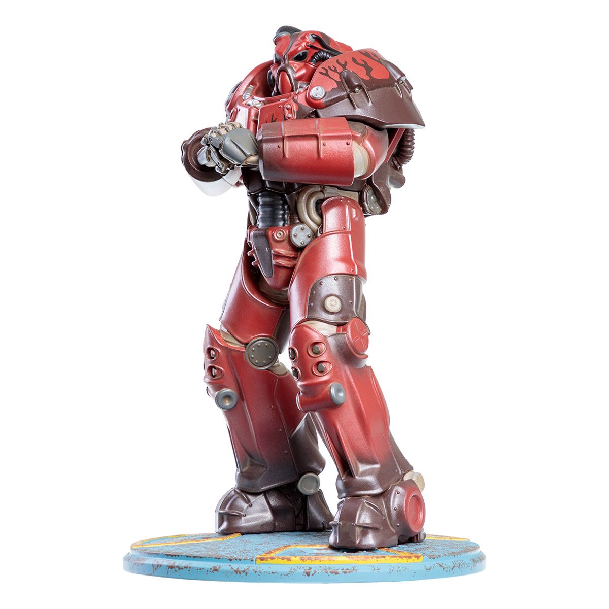 Fallout Power Armor Statue "Hot Rod Flames" | Game Legends